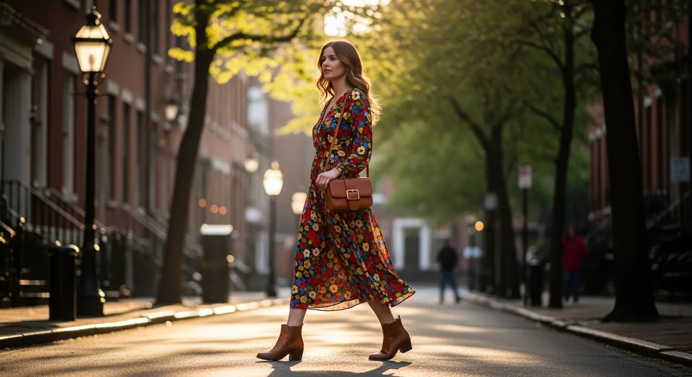 How To Style Midi Dresses for a Modern Chic Vibe - Outfit Dr